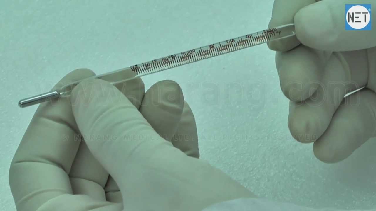 Clinical Thermometer Mercury And Digital Youtube