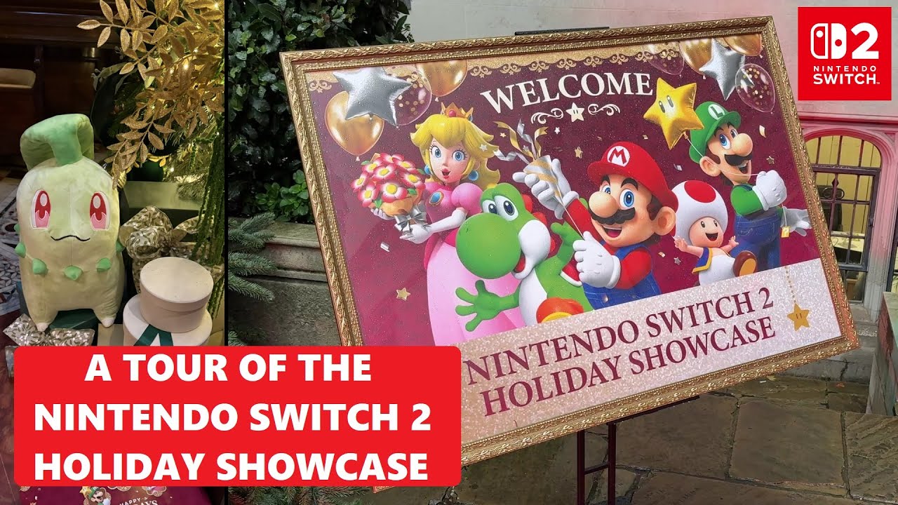 A Tour Of The Nintendo Switch 2 Holiday Showcase Event In London