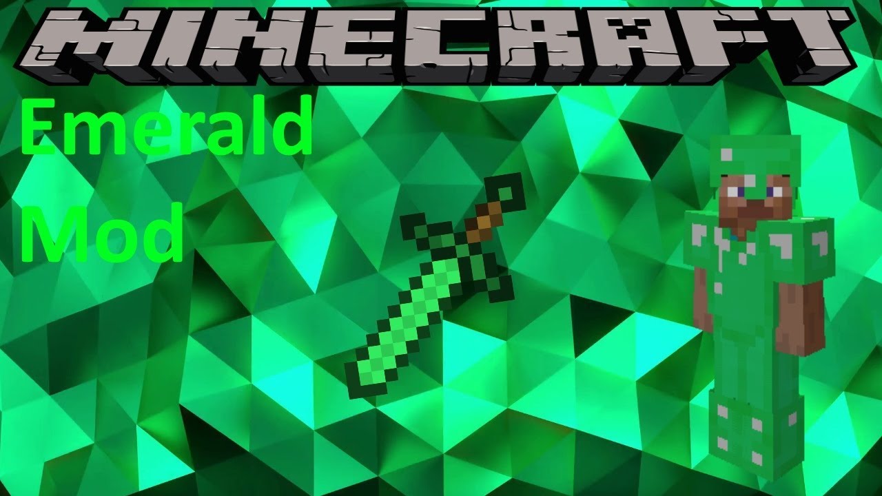 Emerald Mod Minecraft 1 12 2 Mod Showcase Youtube