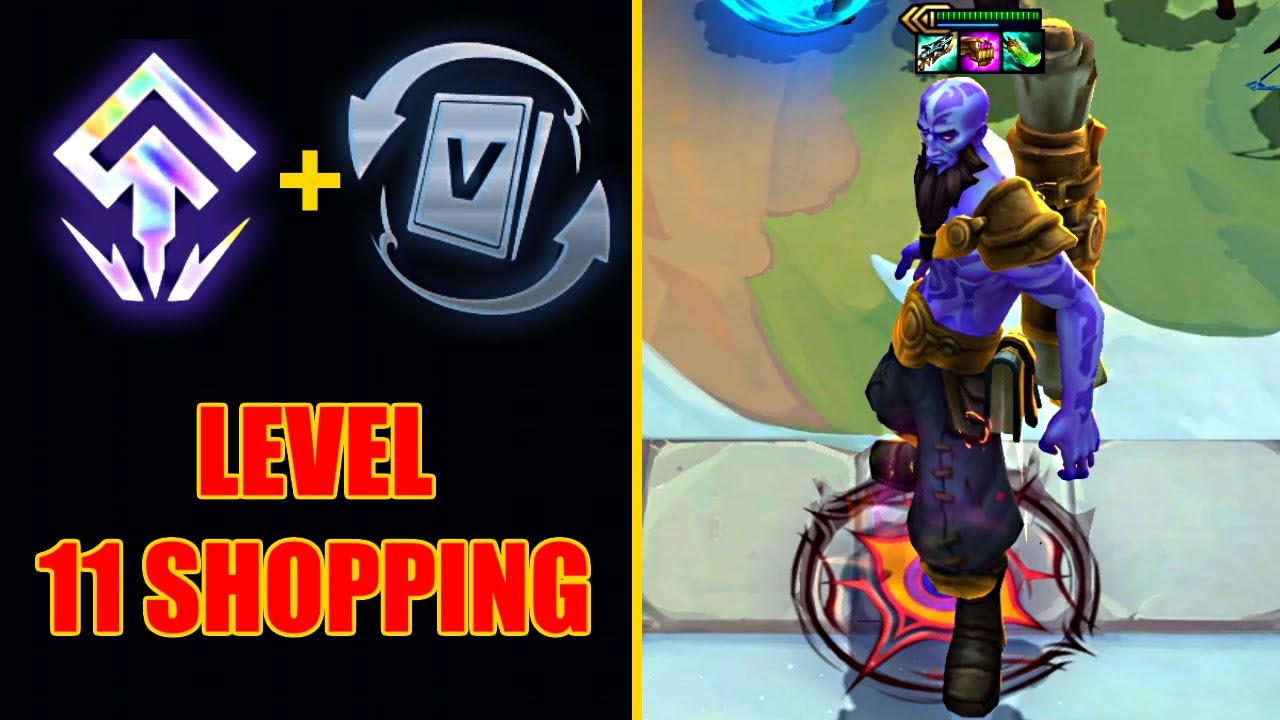 Level Up Medium End Shopping Lvl 11 Shop In Tft Soul Brawl