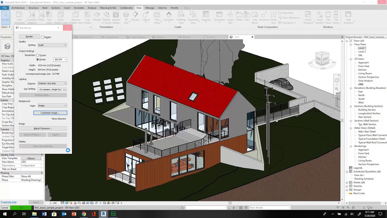 Revit Rendering Youtube