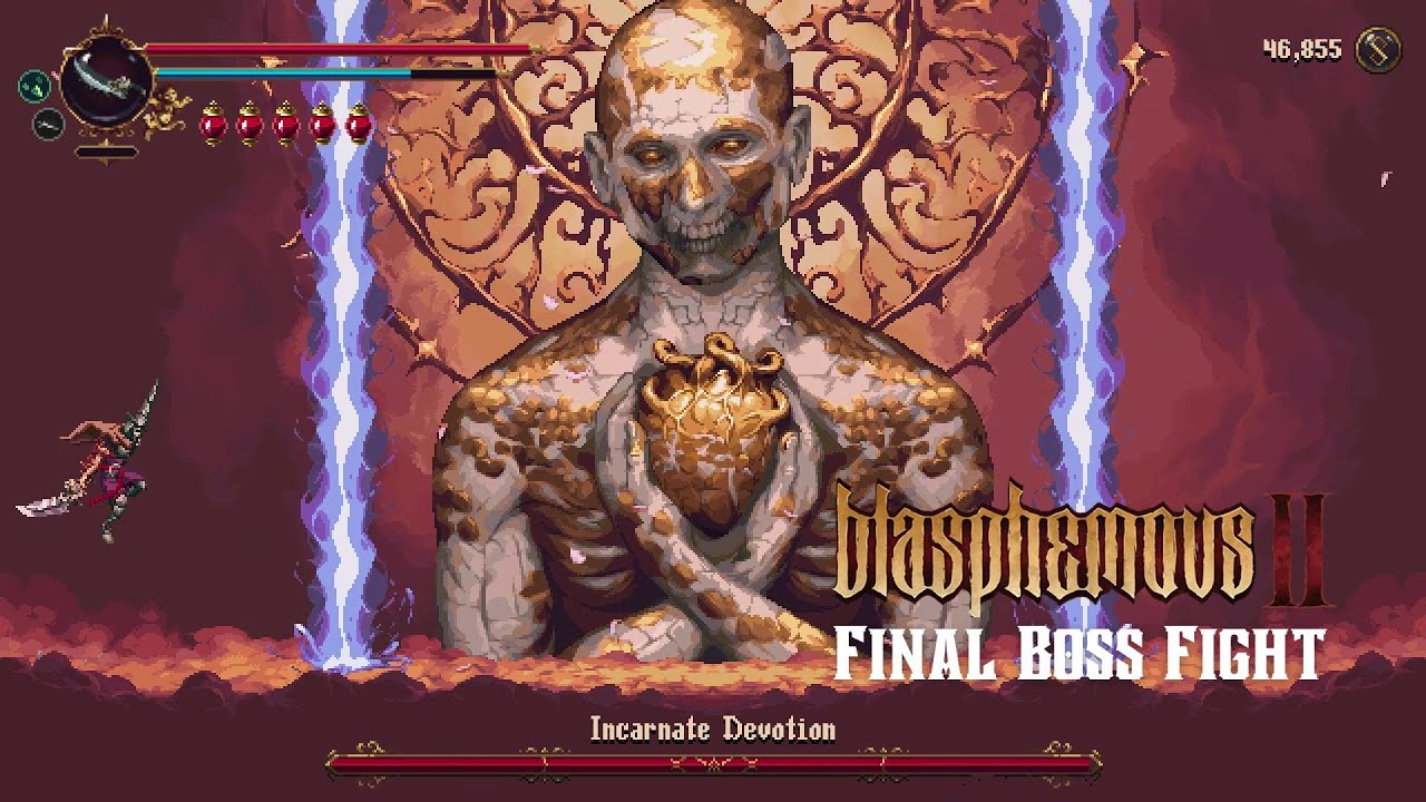 Blasphemous 2 Boss Fight Gameplay Incarnate Devotion Final Boss