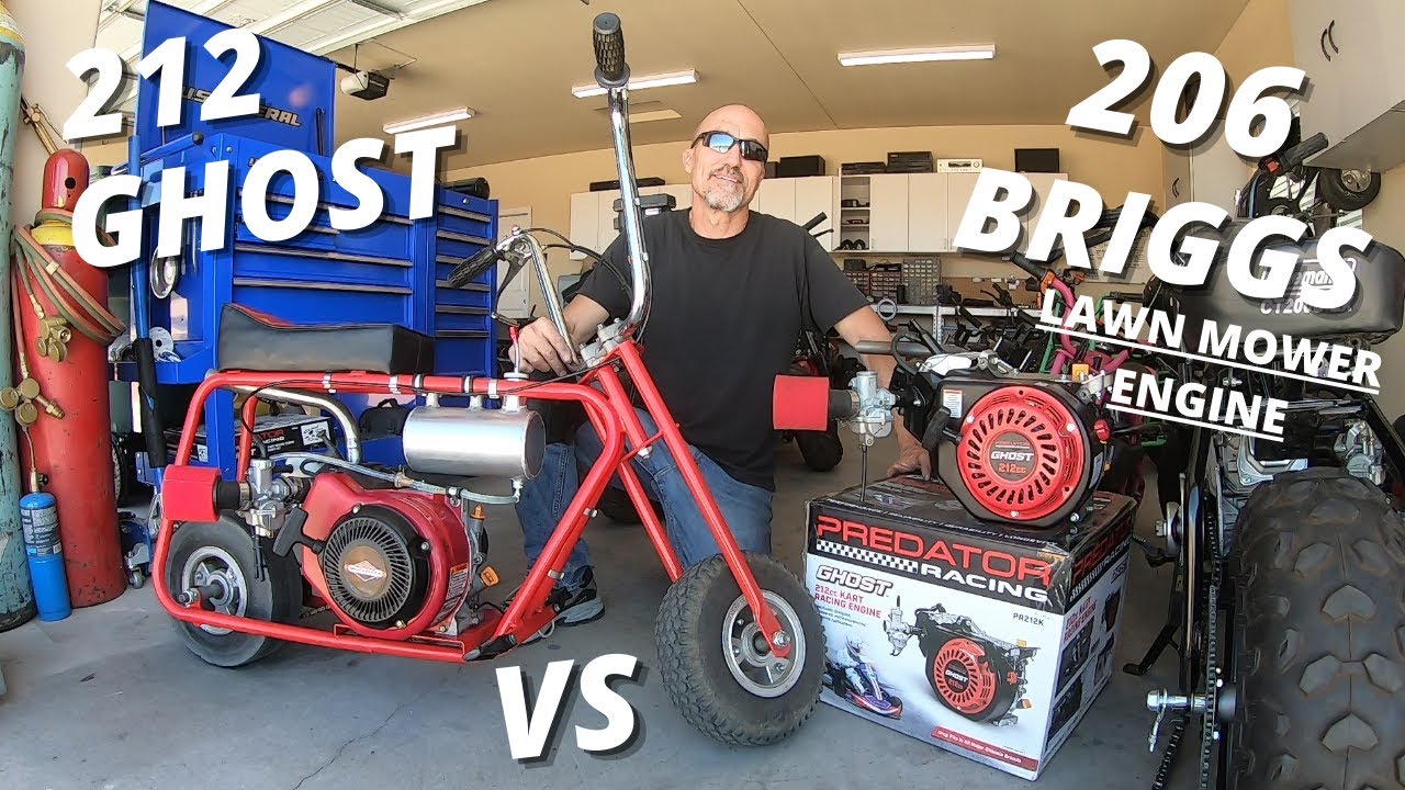 212 Ghost Vs 206 Briggs Stratton Pt1 Youtube