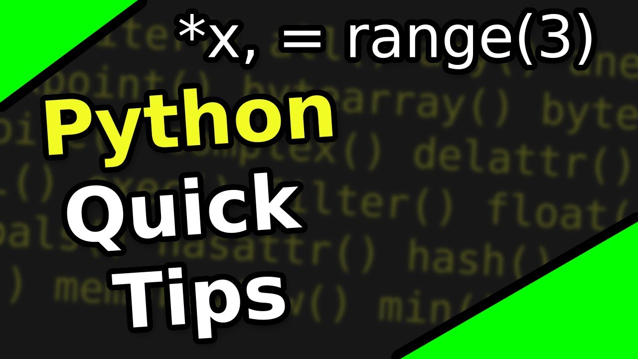 Top 10 Python Tips And Tricks You Need To Know Youtube