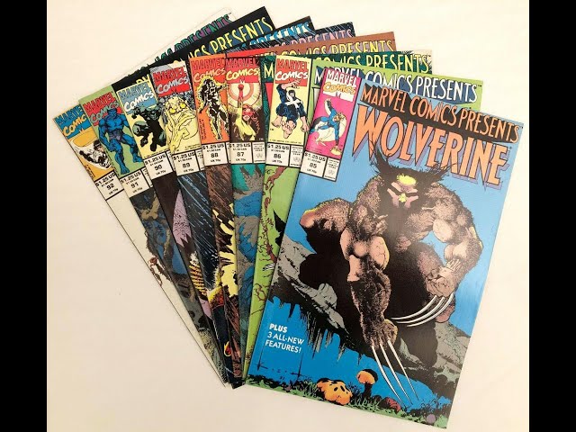 Wolverine 92 Comic Book Covers X Men Issue 7 1992 Vintage Marvel