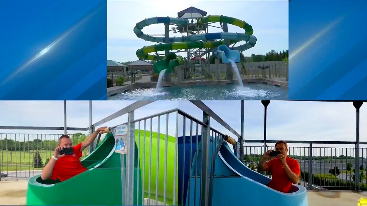 Triple Live Camera Ride At Zoombezi Bay Youtube