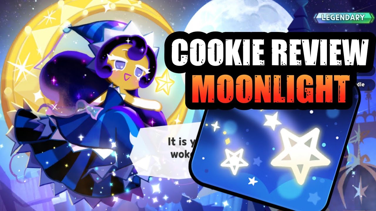 Moonlight Cookie Review New Legendary Cookie Run Kingdom