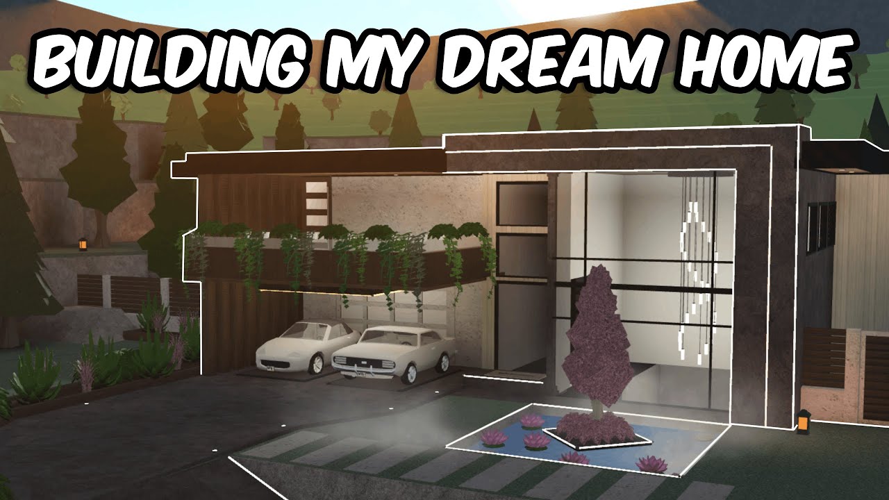 Building My Dream Home In Bloxburg Youtube