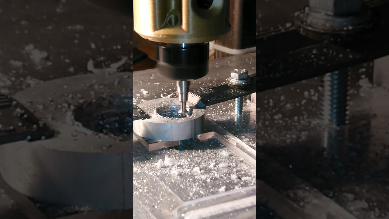 Thread Milling First Test Youtube