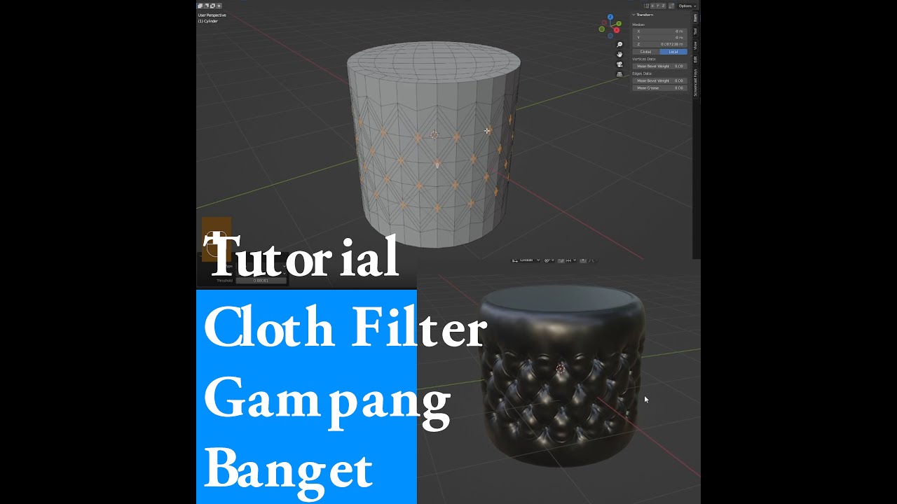 Tutorial Modeling 3d Blender Youtube