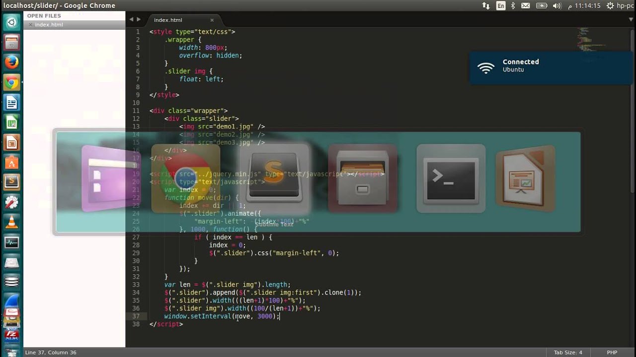 How To Create Html Slideshow Youtube