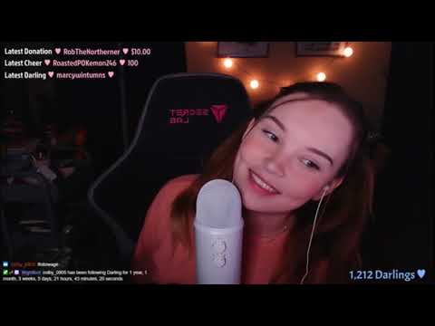 Asmr Darling Mouth Sounds Compilation Part 1 From Twitch Youtube