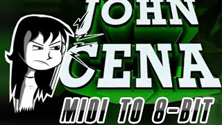 Old Converting John Cena Midi To 8 Bit Download This Masterpiece Plz ...