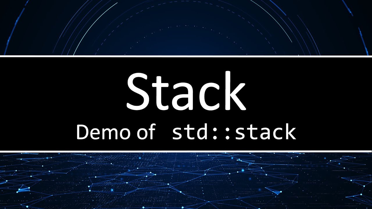C Stack Demonstration Youtube