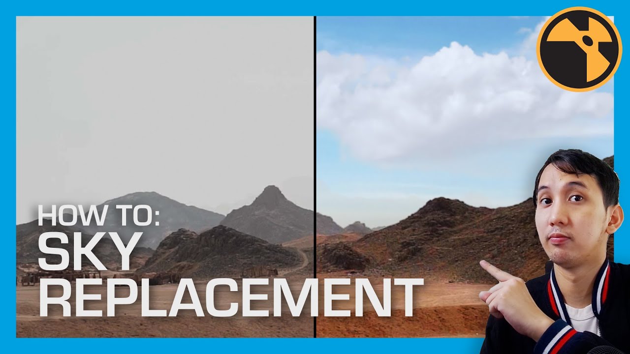 Nuke Beginner Tutorial Compositing Sky Replacement Youtube