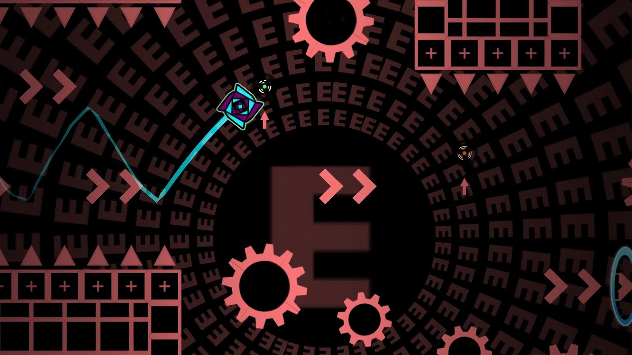 Rush E By Valkyriemaster Geometry Dash 2 2 Youtube