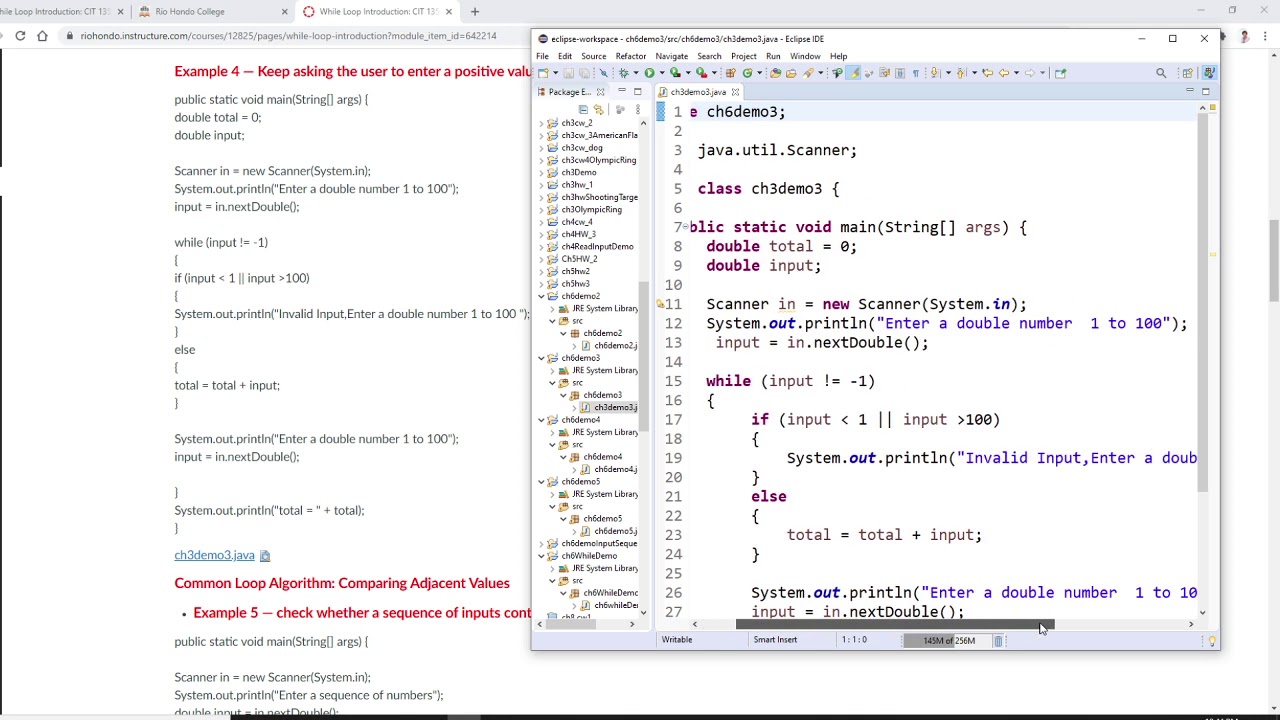 Java Programming While Loop Introduction Youtube