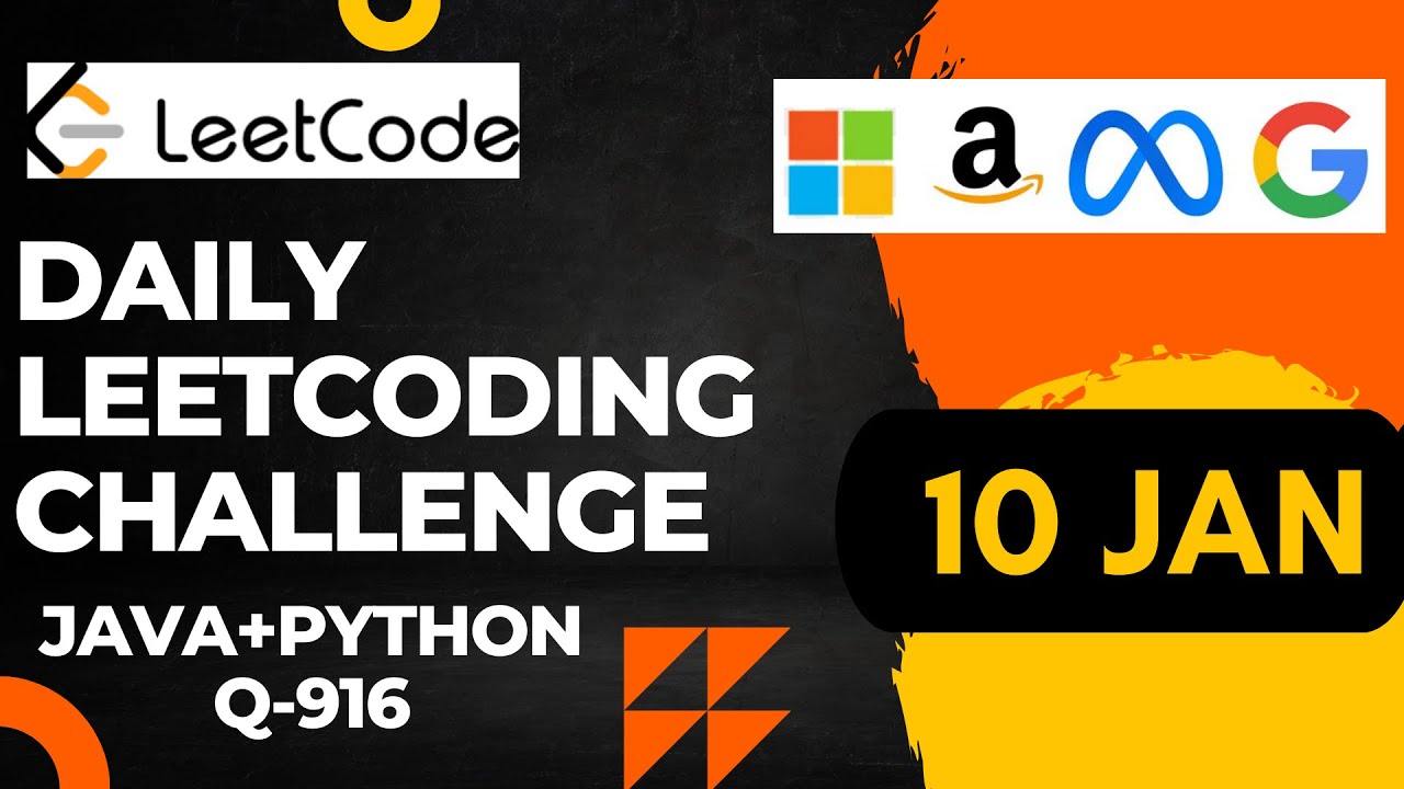 Daily Leetcode Challenge Jan 10 Java Python Word Subsets Youtube