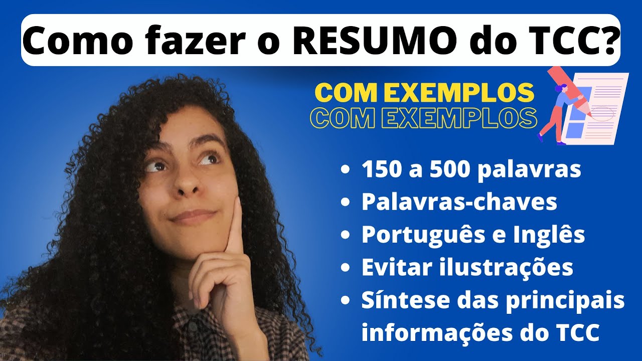 Como Fazer O Resumo Do Tcc Abnt Infoupdate Org