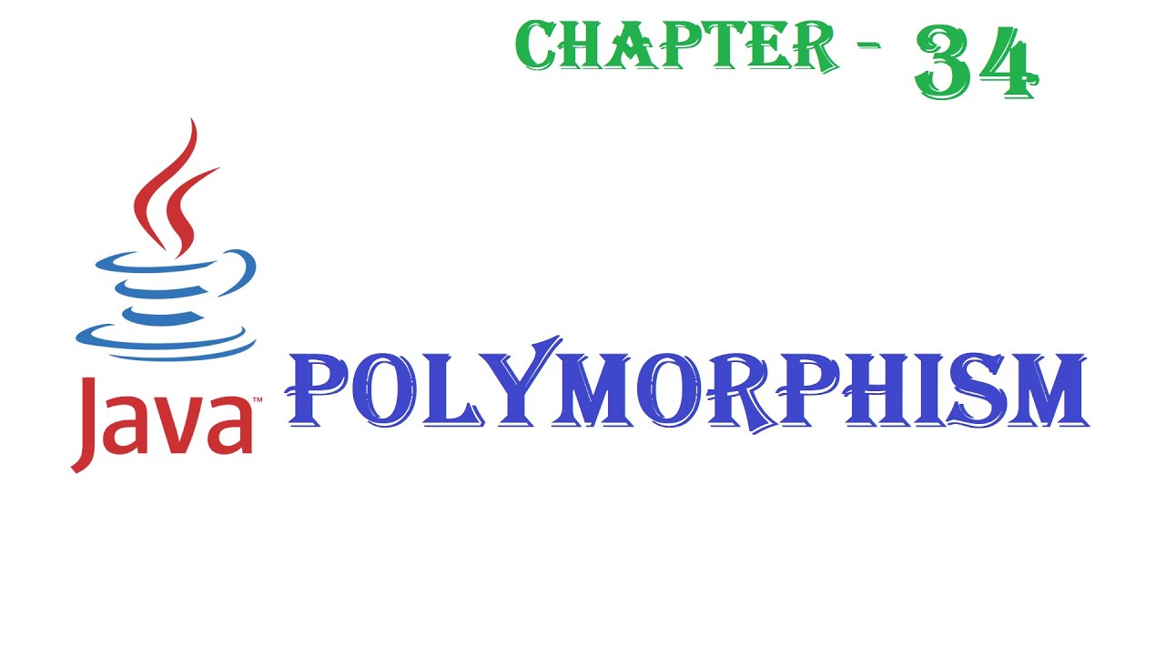 Polymorphism In Java Java Tutorial W3schools Chapter 34 English