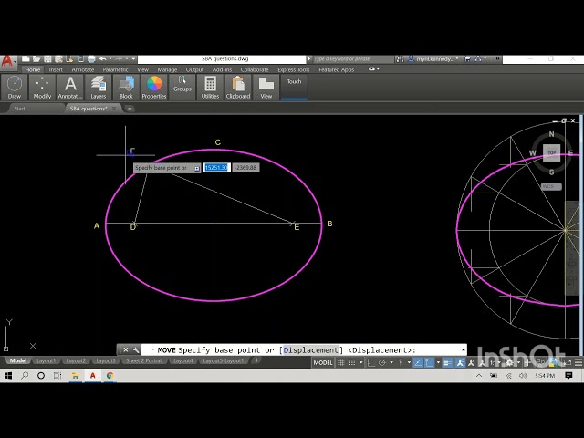 How To Draw Ellipse Autocad