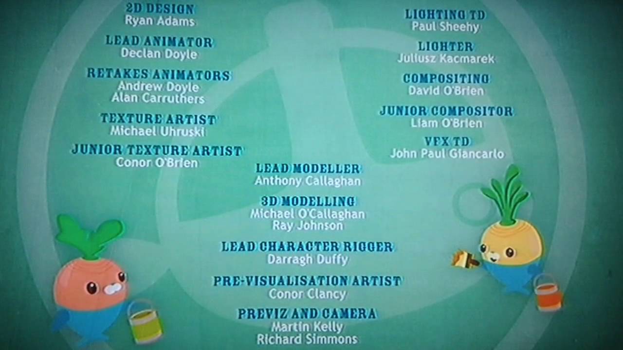 Octonauts End Credits Youtube