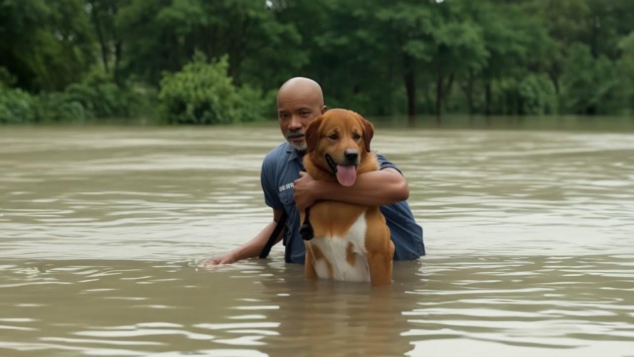 A Dog Saved A Man From Flooding Youtube