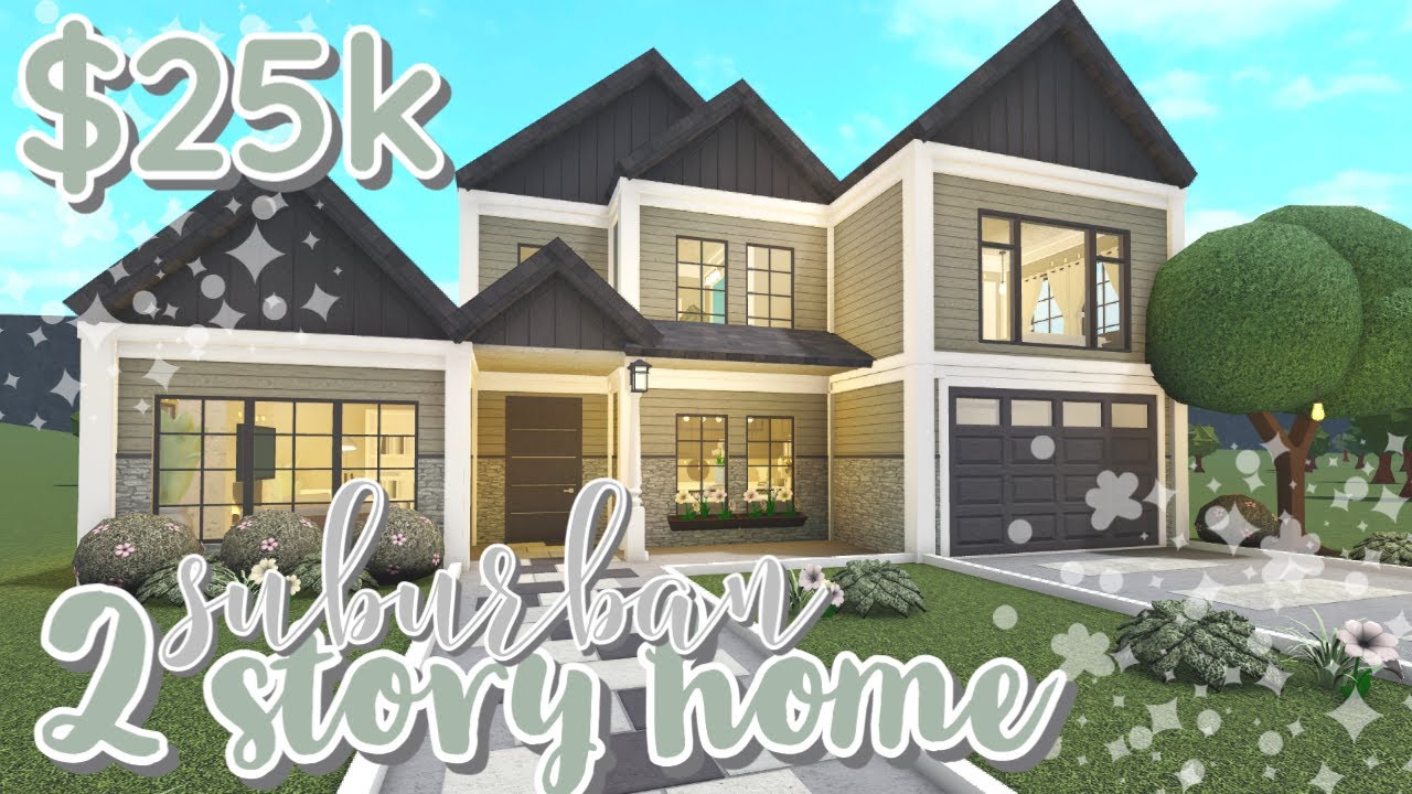 2 Story Bloxburg House Ideas