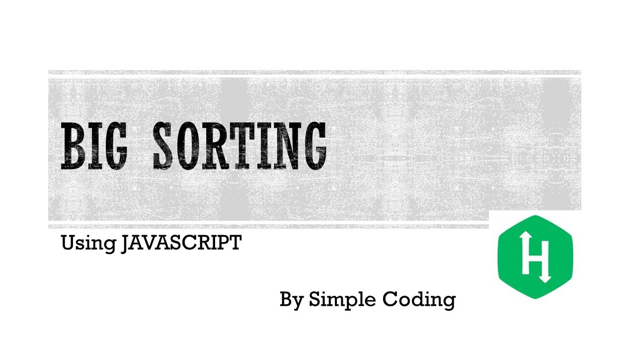 Hackerrank Solved Using Javascript Youtube