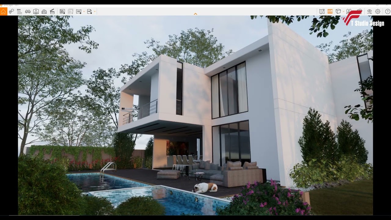 Exterior Rendering Tutorial With Enscape Youtube