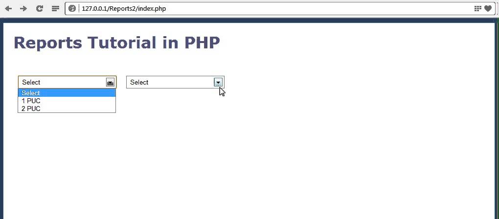 How To Create Reports In Php Part 2 Youtube