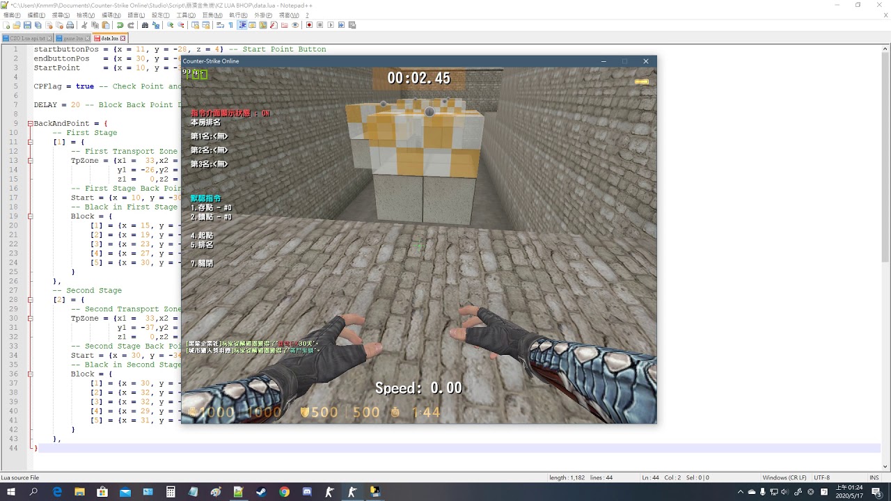 Cso Lua Bhop Script Example Youtube