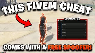 This Fivem Cheat Comes With A Free Spoofer Susano Fivem Mod Menu Real ...