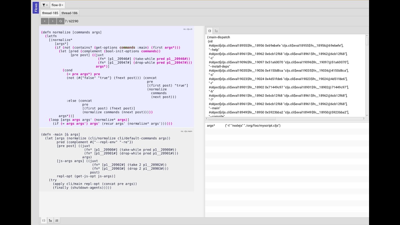 Flowstorm Clojure Debugger Flows Basics Youtube