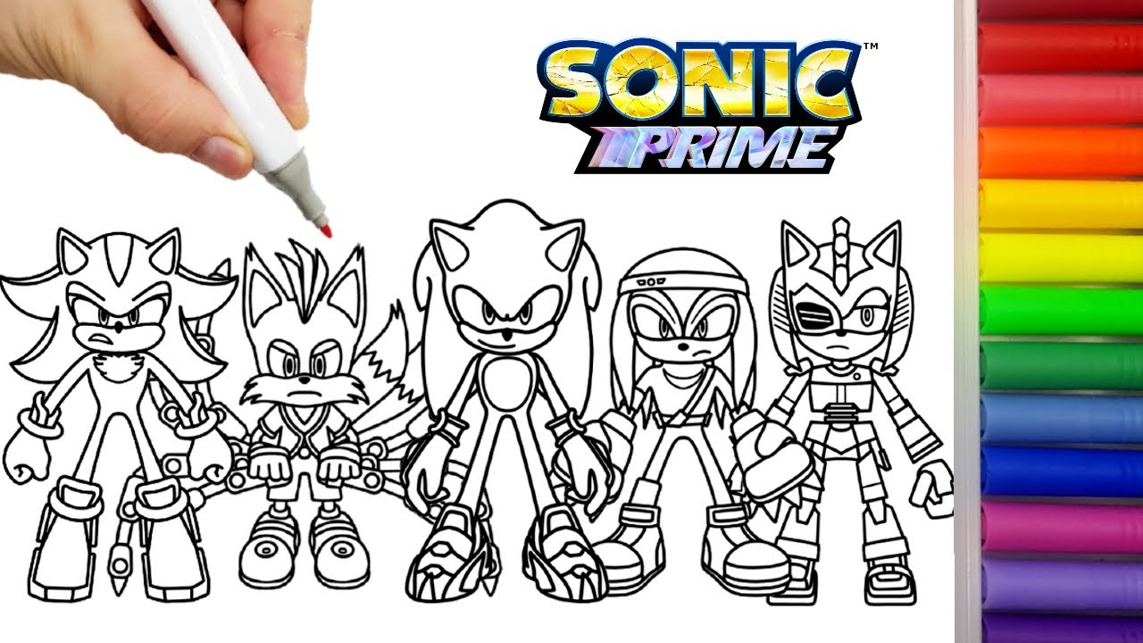 Sonic Coloring Pages Team Colors Sonic Boom Coloring Pages To Print