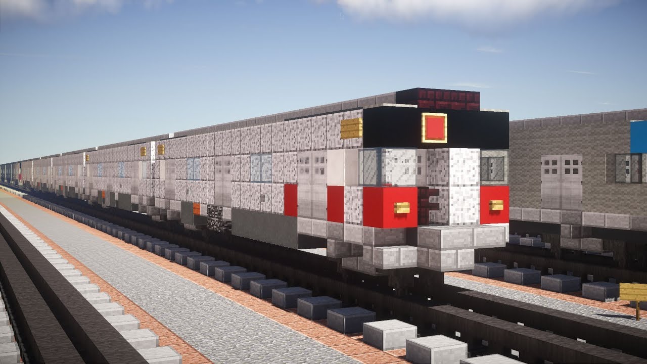 Minecraft Nyc Mta R188 Subway Car Tutorial Youtube