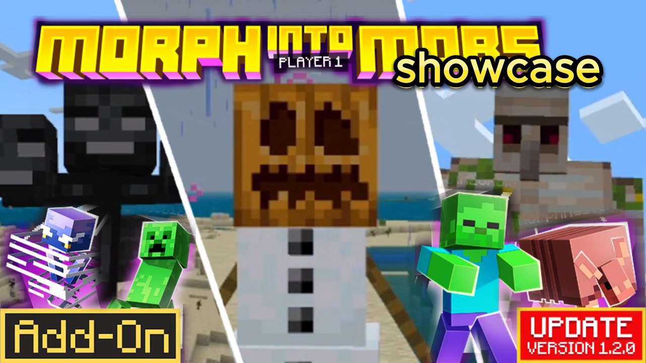 Morph Add On Minecraft Showcase Youtube