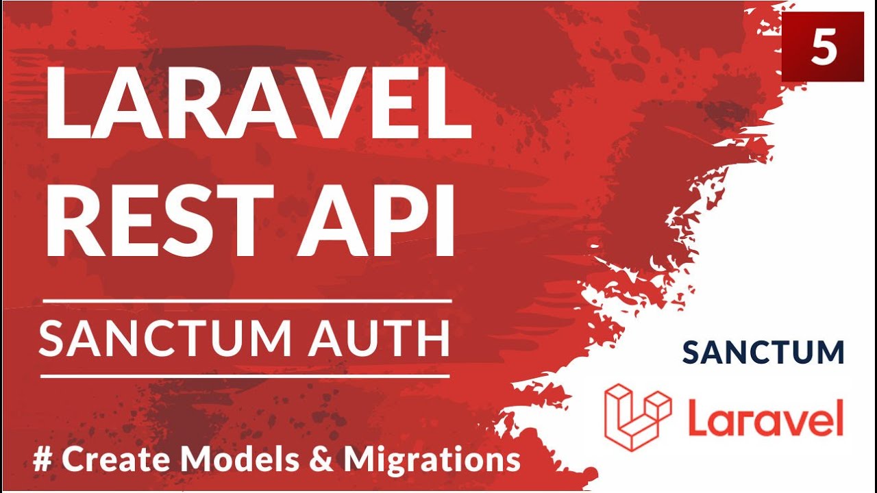 Create Models Migration Laravel Rest Api Tutorial Part 5 Youtube