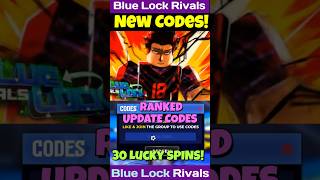 Ranked All New Blue Lock Rivals Codes New Codes For Blue Lock Rivals ...