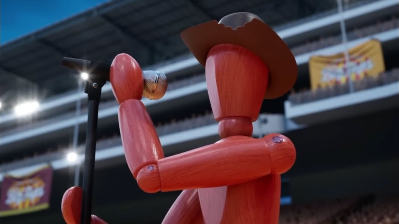 The Amazing Digital Circus Disappearing Guy Sings The National Anthem