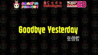 Jeff Chang Goodbye Yesterday Karaoke Instrumental With Lyric Pinyin