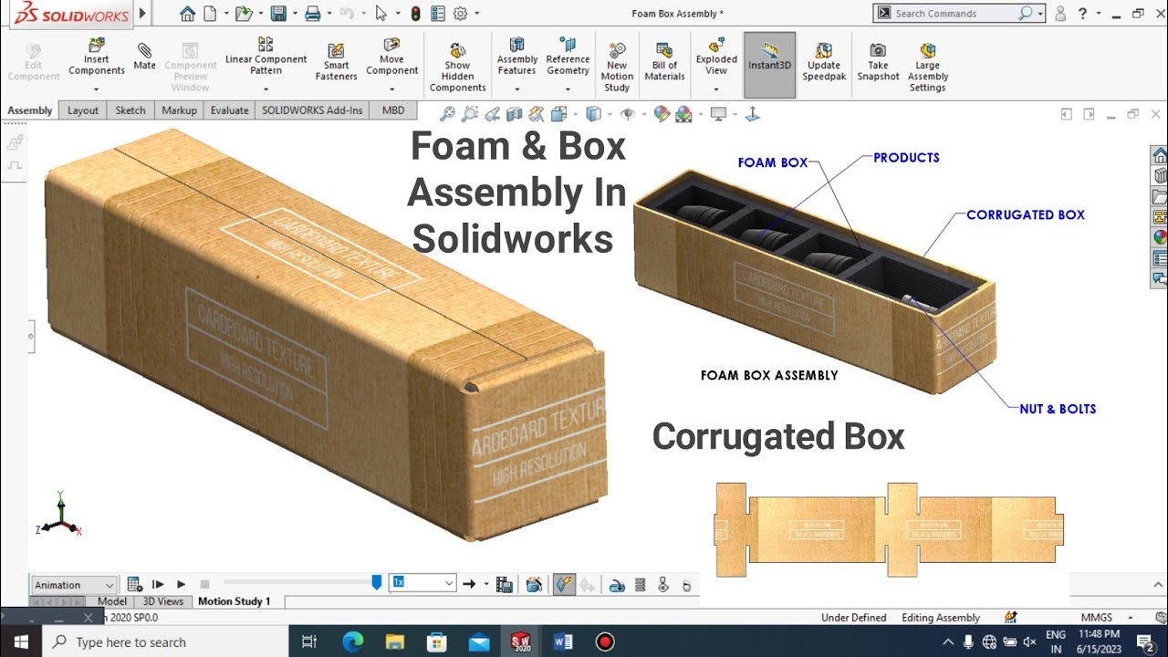 How To Make A Square Box In Solidworks At Albert Dickey Blog