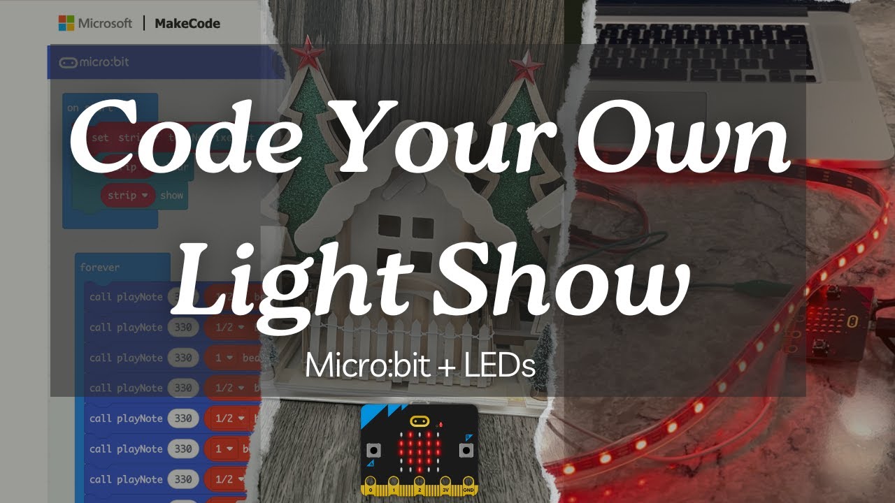 Diy Led Light Show With Micro Bit Youtube