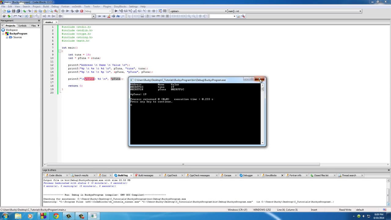 C Programming Tutorial 43 Dereference Pointervia Torchbrowser Com Youtube