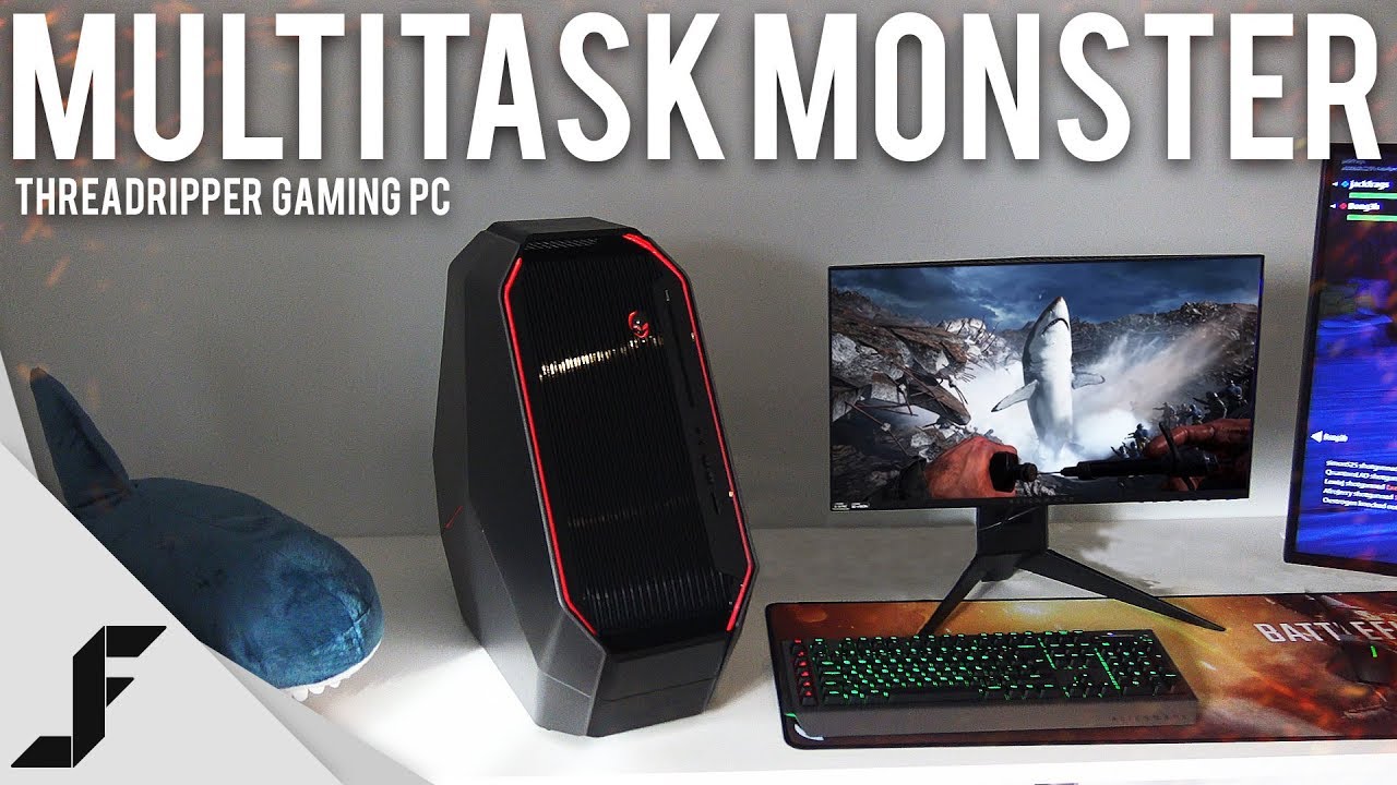 Multitask Monster Threadripper Gaming Pc Setup Youtube