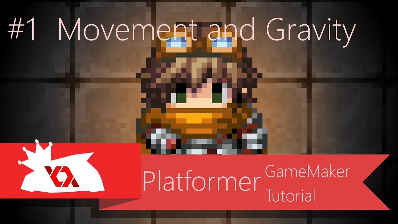 Game Maker Tutorial Platformer 1 Movement And Gravity Youtube