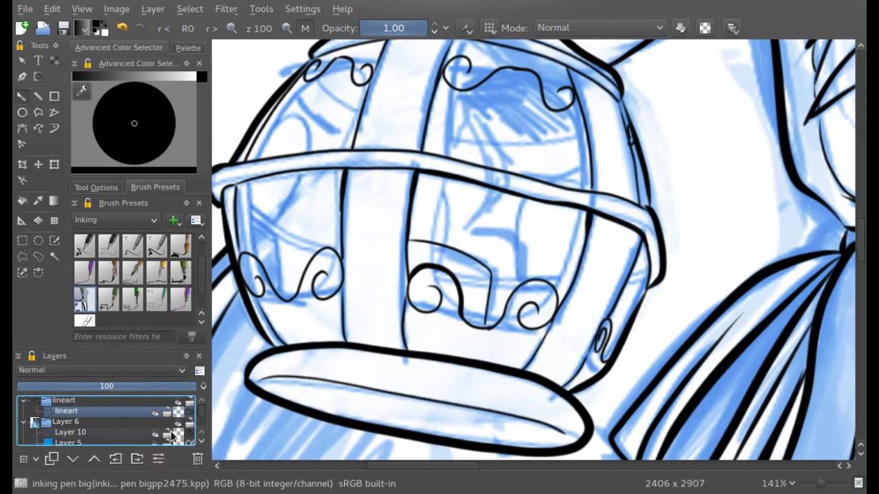 Krita Tips Magazinesbuilding