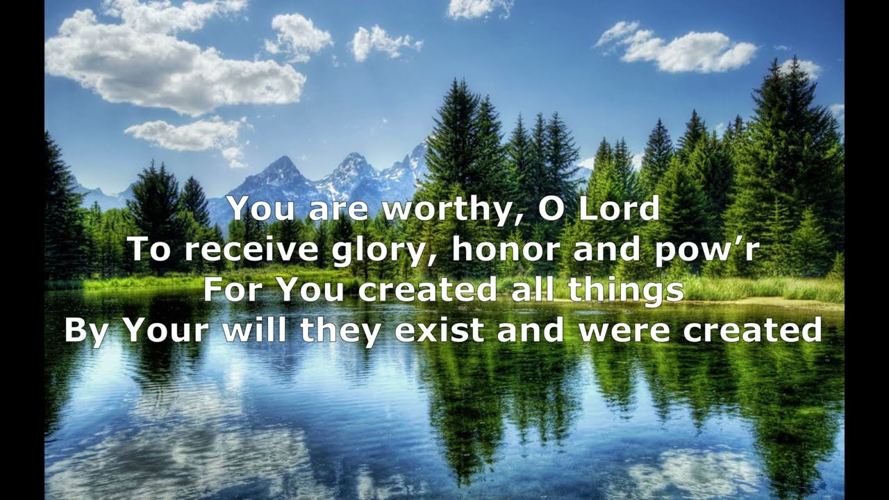 Holy Holy Holy Lord God Almighty Revelation 4 8 11 Revelation 4