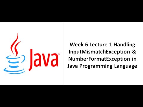 Handling Inputmismatchexception And The Numberformatexception In Java