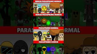 Incredibox Parasprunki New Human Normal Vs Horror Vs Sprunki Normal Vs